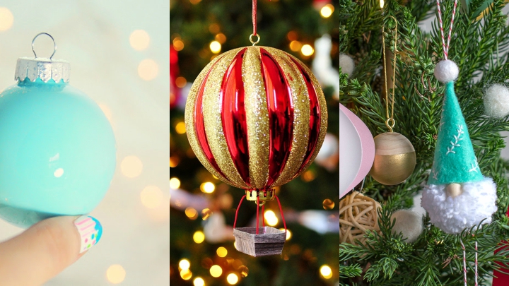 DIY ornaments to decorate the Christmas tree - House I Love