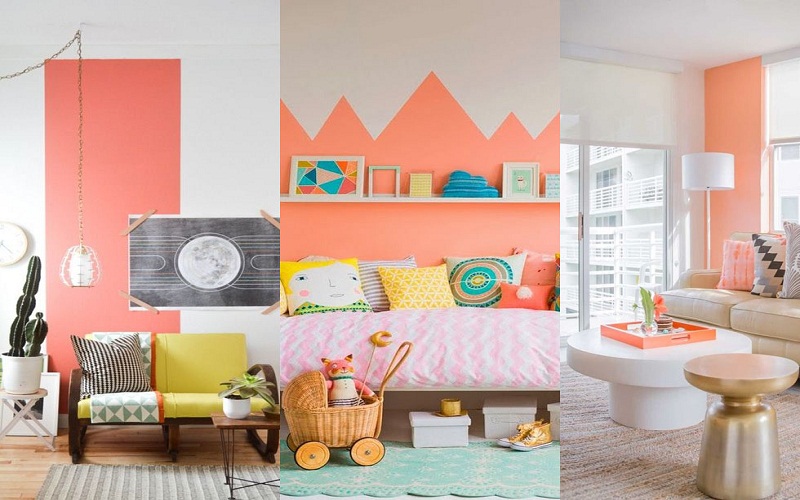 Orange home decorations: the color of positive energy