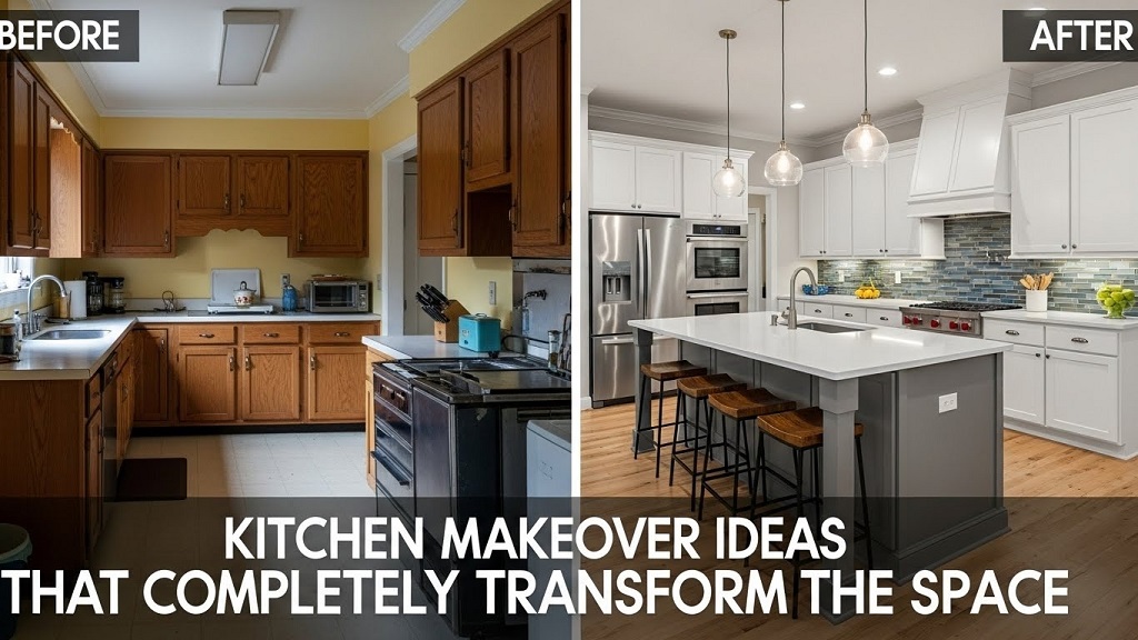 15 Kitchen Makeover Ideas That Completely Transform the Space - House I ...